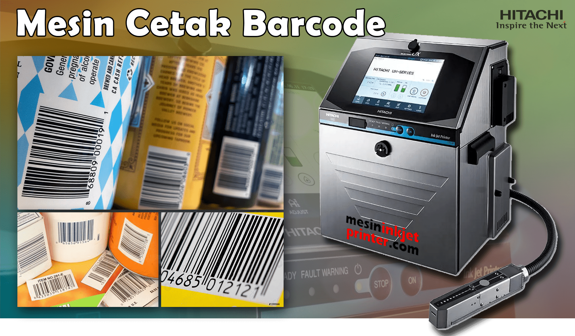 Mesin Cetak Barcode - Mesin Inkjet Printer