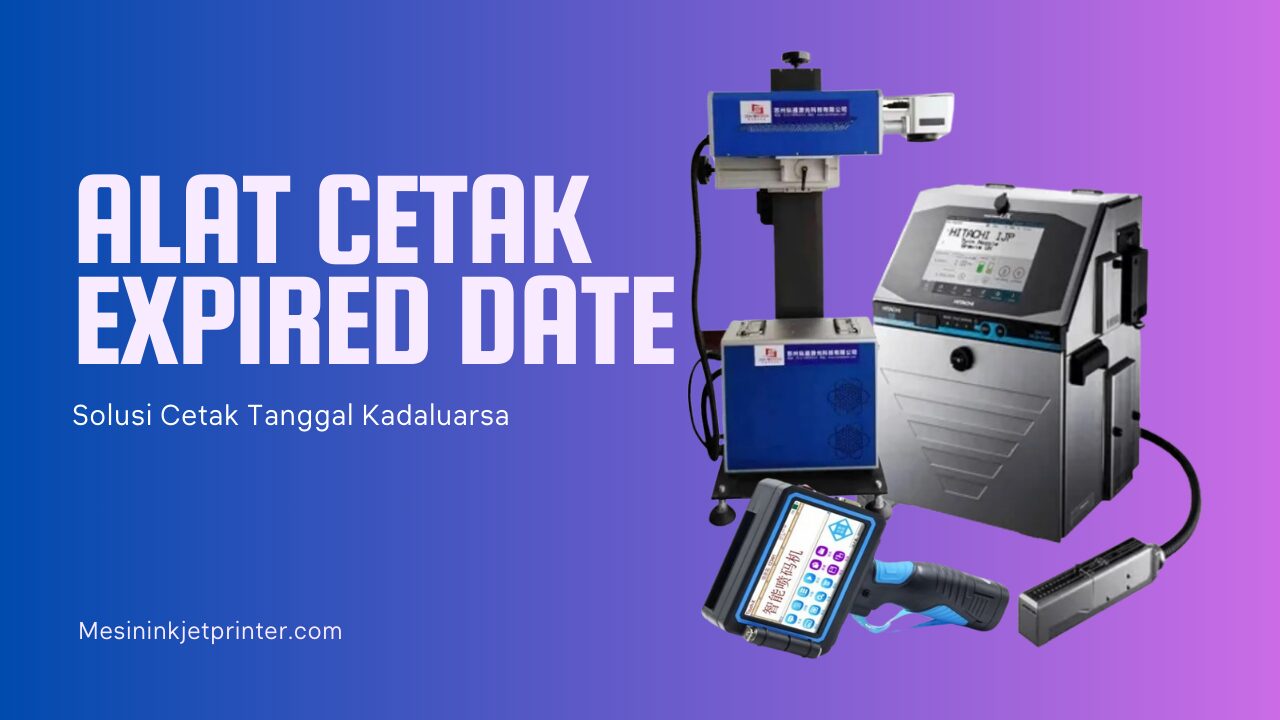 alat cetak expired date - Mesin Inkjet Printer